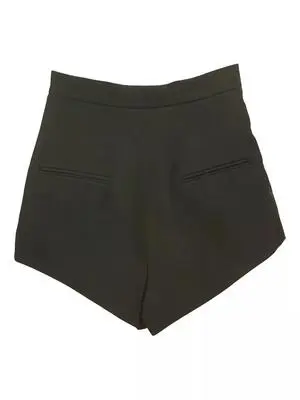 Saint Laurent Pleated-front Wool Shorts