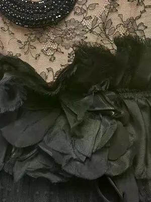 Gucci Beaded Tiered Gown