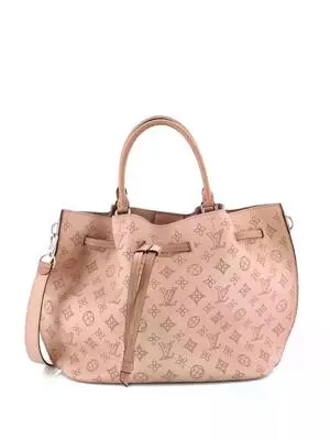 LOUIS VUITTON Girolata Handbag Mahina Leather Tote