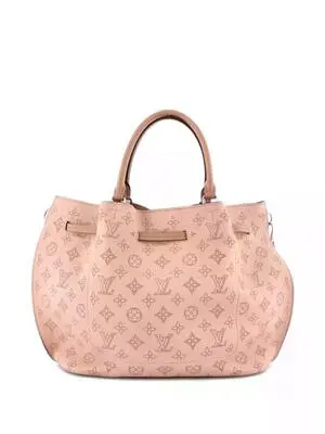 LOUIS VUITTON Girolata Handbag Mahina Leather Tote