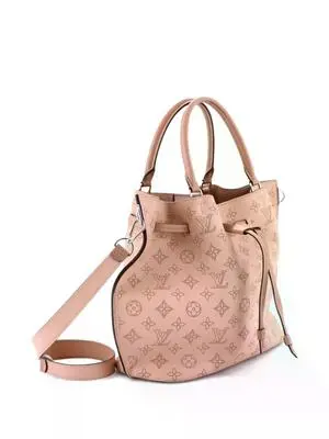 LOUIS VUITTON Girolata Handbag Mahina Leather Tote