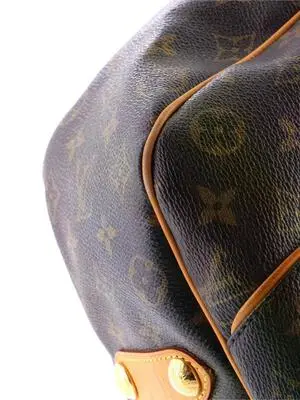 LOUIS VUITTON Galliera Handbag Monogram Canvas Pm - Brown
