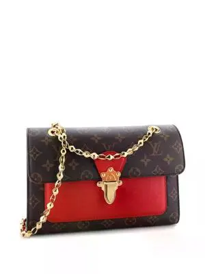 LOUIS VUITTON Victoire Handbag Monogram Canvas And Leather - Brown