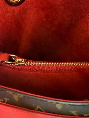 LOUIS VUITTON Victoire Handbag Monogram Canvas And Leather - Brown