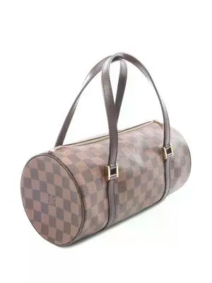 LOUIS VUITTON 2003 Damier Ebene Papillon 26 Handbag