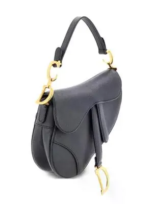 Dior Saddle Mini Shoulder Bag Leather - Black