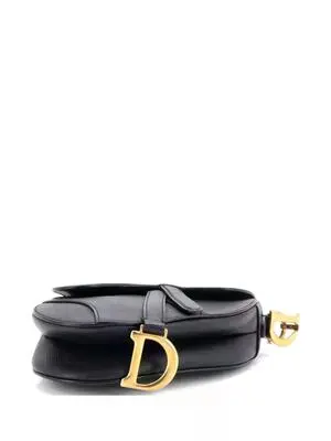 Dior Saddle Mini Shoulder Bag Leather - Black