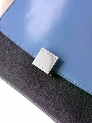 Celine Trapeze Small Satchel - Multicolour