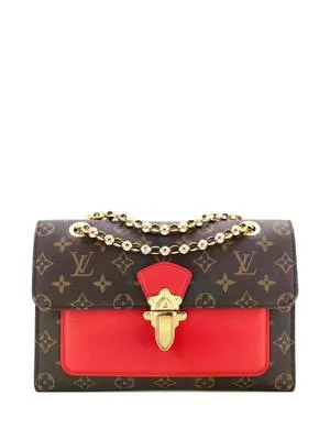 LOUIS VUITTON Victoire Handbag Monogram Canvas - Brown