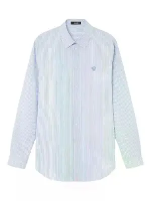 Versace Striped Cotton Shirt