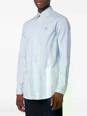 Versace Striped Cotton Shirt