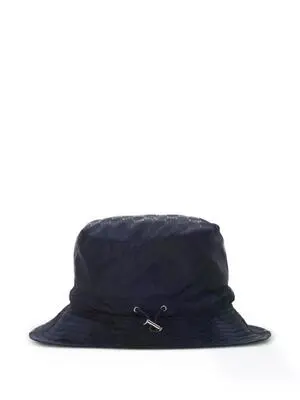 Gucci Gg-pattern Bucket Hat - Blue