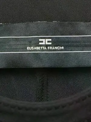 Elisabetta Franchi High-waist Straight Leg Trousers