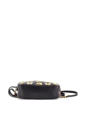 Gucci Gg Marmont Embellished Shoulder Bag - Black
