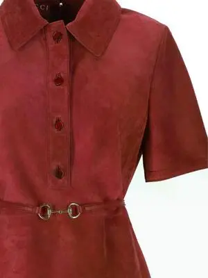 Gucci Belted Mini Dress