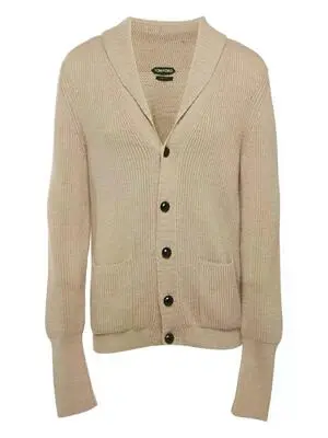 TOM FORD Rib-knit Buttoned Cardigan