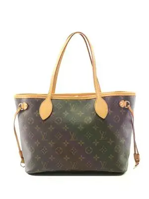 LOUIS VUITTON 2007 Neverfull Pm Tote Bag - Brown