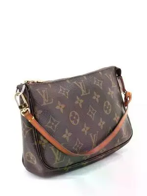 LOUIS VUITTON Pochette Accessoires Monogram Clutch - Brown