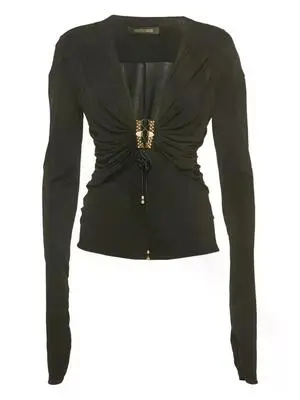 Roberto Cavalli Lace Up Tops For Women