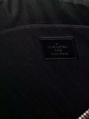 LOUIS VUITTON Damier Graphite Gm Pochette Jour - Black