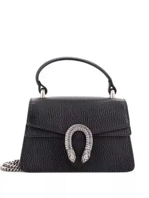 Gucci Dionysus Top Handle Mini Satchel - Black