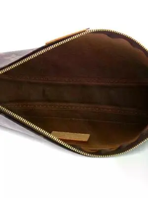 LOUIS VUITTON Multi Pochette Accessoires Monogram Canvas Crossbody Bag - Brown