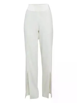 Simkhai Satin-trim Crepe Trousers
