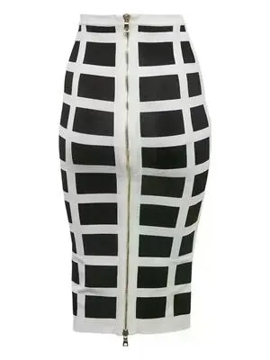 Balmain Knitted Midi Skirt