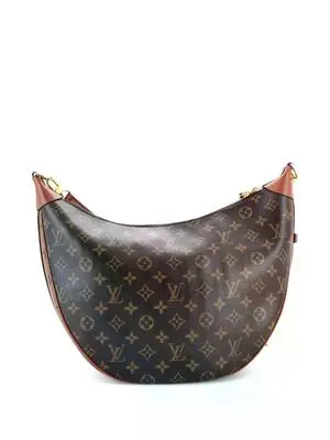 LOUIS VUITTON Loop Reverse Monogram Canvas Hobo Bag