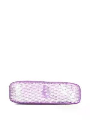 Prada Re-edition 2000 Sequins Mini Hobo Bag - Purple