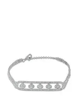 LB EXCLUSIVE 14k White Gold Diamond Bracelet - Silver