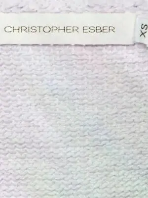 Christopher Esber Crochet Openwork Top