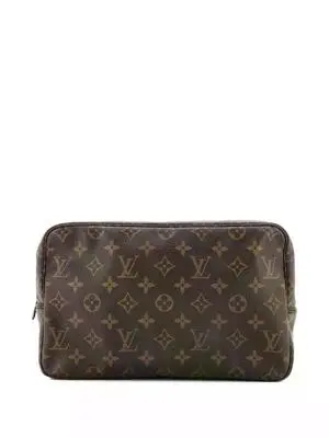 LOUIS VUITTON Trousse Toiletry Monogram Canvas 28 Pouch