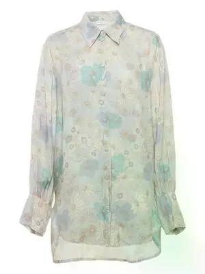 Sandro Floral Print Shirt