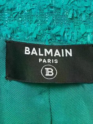 Balmain Tweed Double-breasted Blazer