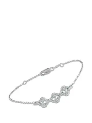 LB EXCLUSIVE Diamond-embellished White Gold Bracelet - Silver