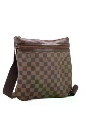 LOUIS VUITTON Bosphore Pochette Damier Crossbody Bag - Brown