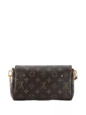 LOUIS VUITTON Favorite Handbag Monogram Canvas Pm - Brown