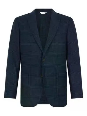 Boglioli Check Single-breasted Jacket
