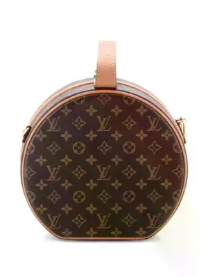 LOUIS VUITTON Petite Boite Chapeau Crossbody Bag Monogram Canvas - Brown