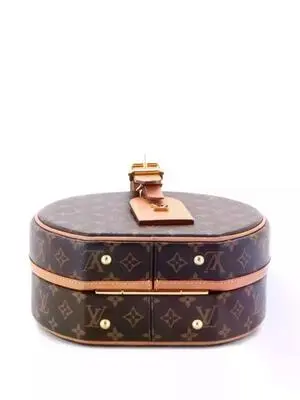 LOUIS VUITTON Petite Boite Chapeau Crossbody Bag Monogram Canvas - Brown