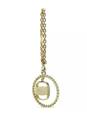 FERRAGAMO Beaded-circle Keyring
