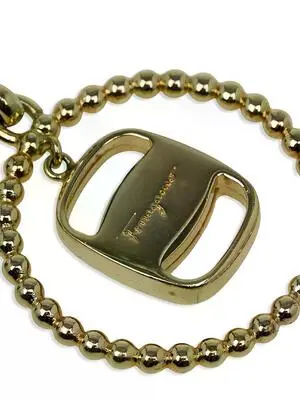 FERRAGAMO Beaded-circle Keyring