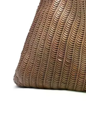 REPTILE'S HOUSE Woven Leather Shoulder Bag