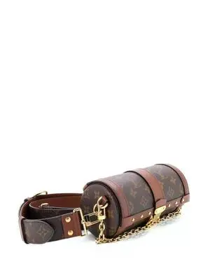 LOUIS VUITTON Papillon Trunk Shoulder Bag Monogram Canvas