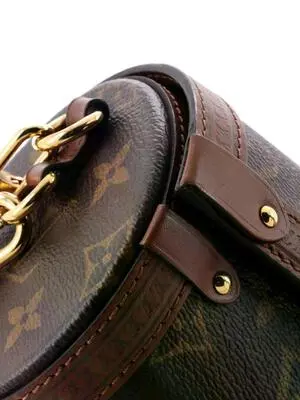 LOUIS VUITTON Papillon Trunk Shoulder Bag Monogram Canvas