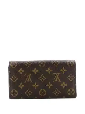 LOUIS VUITTON Sarah Wallet Monogram Canvas Small Wallets