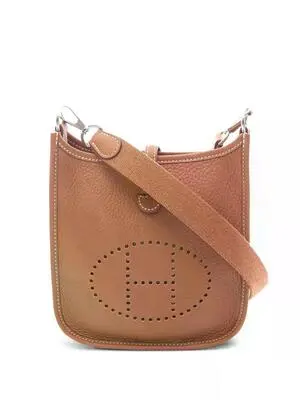 Hermès 2025 Evelyne Amazone TPM Crossbody Bag Brown