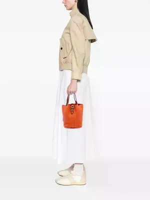 Hermès 2012 Clemence Picotin Lock 18 Handbag - Orange