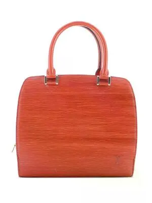 LOUIS VUITTON Pont Neuf Handbag Epi Leather Pm Satchel